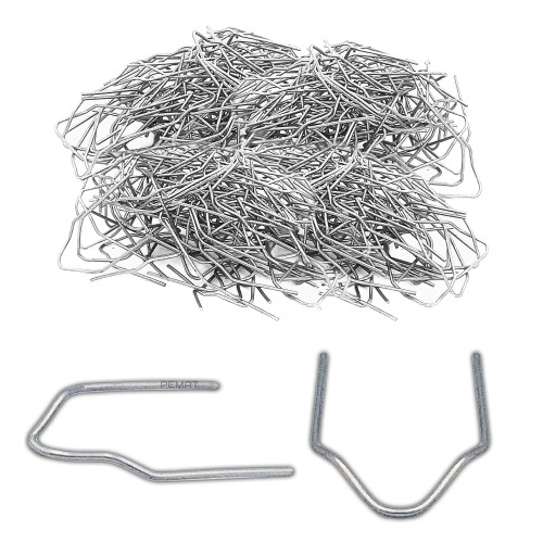 Agrafes en plastique 0,8 mm type V angle extérieur - 500 pcs. | Soudeur ...